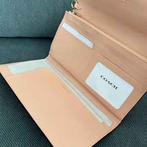 Coach | Bags | Coach Travel Envelope Wallet With Mystical Floral Print ...